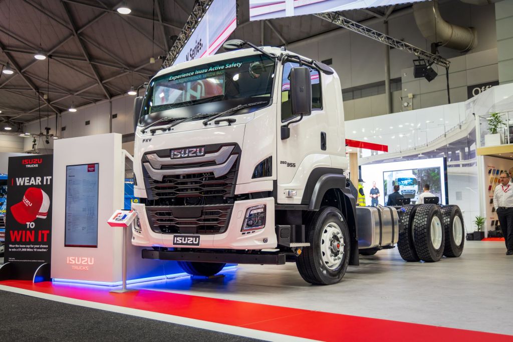 Isuzu FX Range Squares Up For Heavy Duty Battle - Brisbane Truck Show